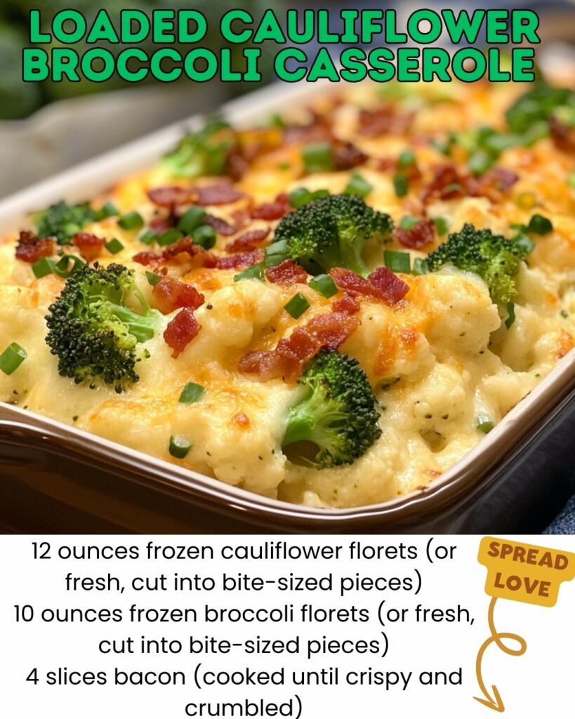 Loaded Cauliflower Broccoli Casserole Recipe – SomuchRecipes